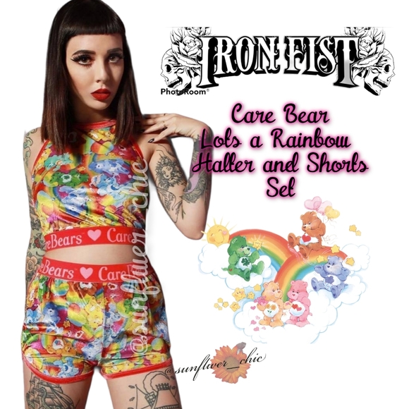 Iron Fist | Shorts | New Iron Fist Lots A Rainbow Care Bear Set | Poshmark
